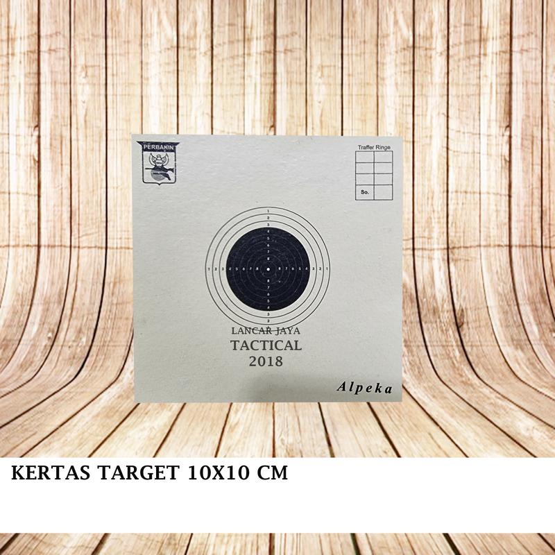 KERTAS TARGET SENAPAN 10CM - Shop | Tokopedia