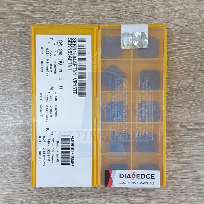 Jual INSERT SEKN 1504 AFTN1 VP15TF Mitsubishi - Insert Milling SEKN ...