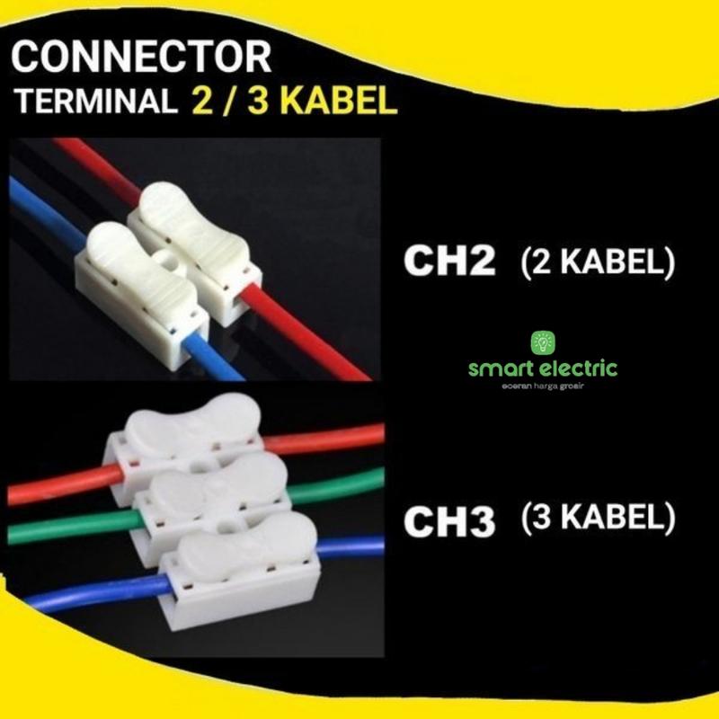 Terminal Sambungan Kabel Jepit 2/3 pin Quick Connect Cable Bagus - Shop ...