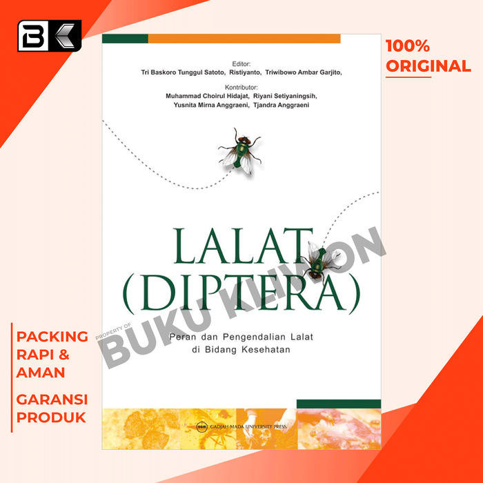 Jual Buku Lalat Diptera: Peran dan Pengendalian Lalat di Bidang ...