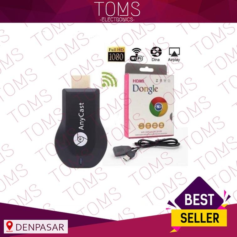 Top Seller Wifi Anycast M2 Dongle HDMI Miracast Display HP To TV TOMS ...