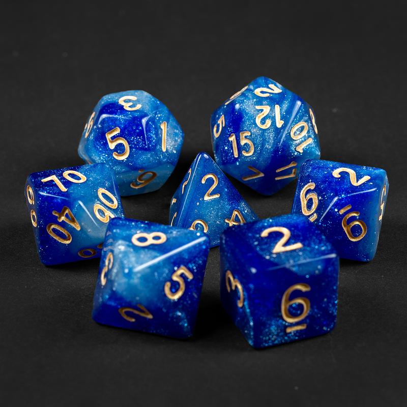 Galaxy Series RPG Dice Set (Dadu DND D4, D6, D8, D10, D10%, D12, - Shop ...