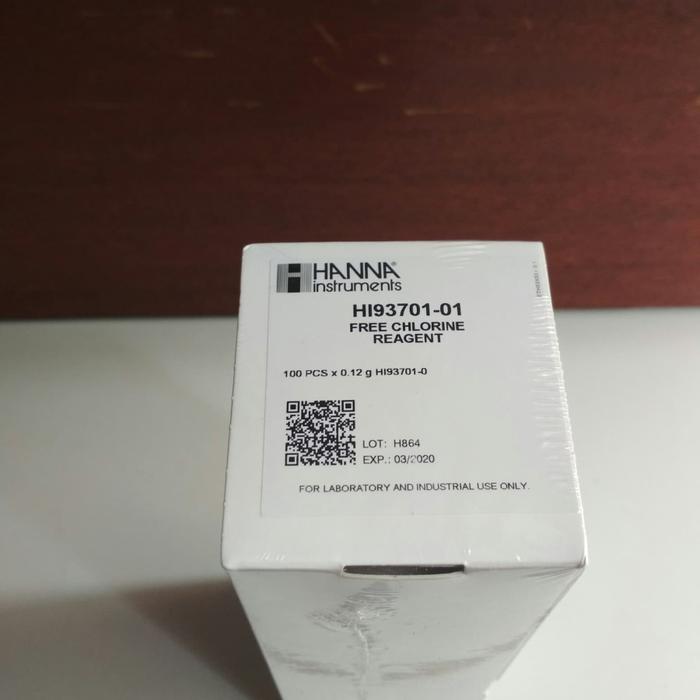 Jual Hanna instruments HI-93701-01 Free Chlorine Reagent, DPD Method ...