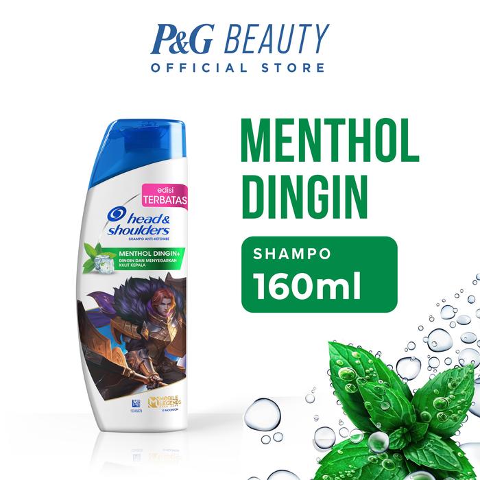 Jual Head & Shoulders Shampoo Cool Menthol Mobile Legends 160ml ...