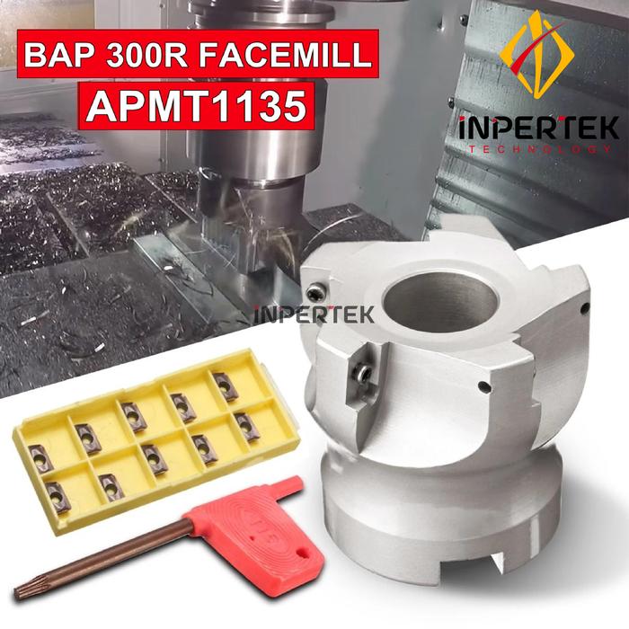 Promo BAP300 R 50-22-4T Facemill 50 Insert APMT 11 Holder Milling 50mm ...