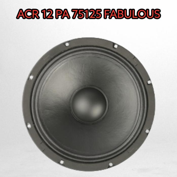Jual SPEAKER ACR 12 PA 75125 FABULOUS 12 INCH 600 WATT - Jakarta Barat ...