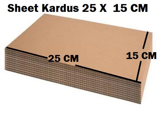 Kardus Sheet 25 X 15 Cm / Sheet Lembaran / Dus Sheet Lembara - Shop ...