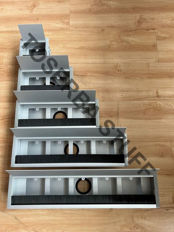 GROMMET TUTUP PREMIUM BOX LUBANG KABEL MEJA MEETING RAPAT ALMUNIUM ...