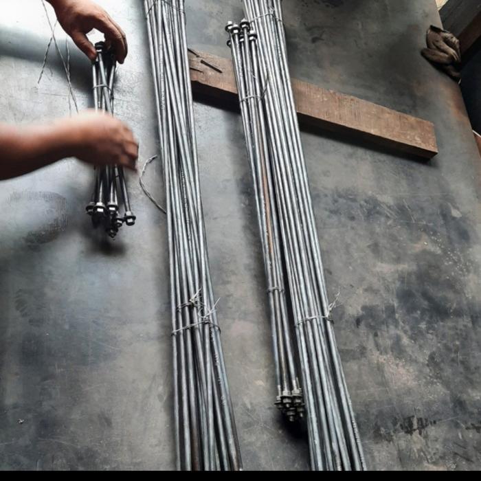 Jual Besi trekstang 10mm p 1,2m( 4 mur + 2 ring) - Kab. Tangerang ...