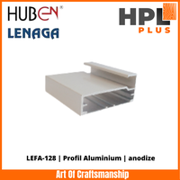 Jual LEFA-128 Frame Profil Aluminium Lenaga - Black - Kab. Karawang ...