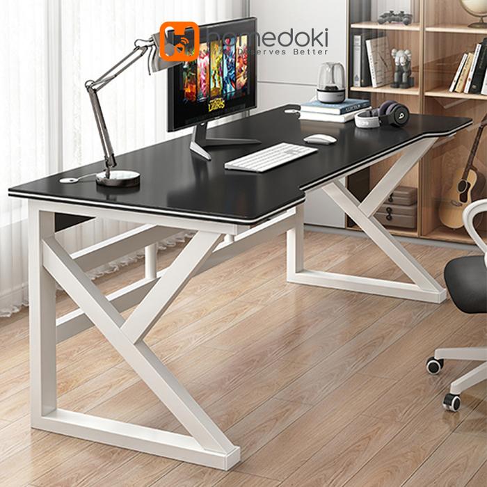 Promo Homedoki Meja Komputer Gaming Table Meja Belajar Kerja PC Gaming ...
