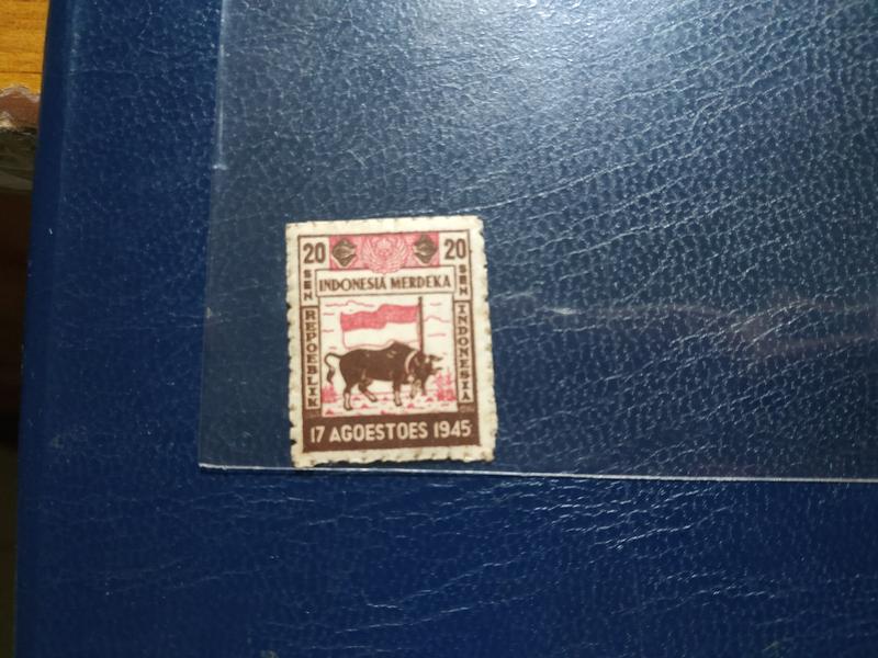 Prangko Indonesia - Prangko Pertama 20 sen 1946 mint - Shop | Tokopedia