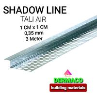 Jual SHADOW LINE GYPSUM 1x1 / TALI AIR PLAFON GYPSUM 3 Meter - Kota ...