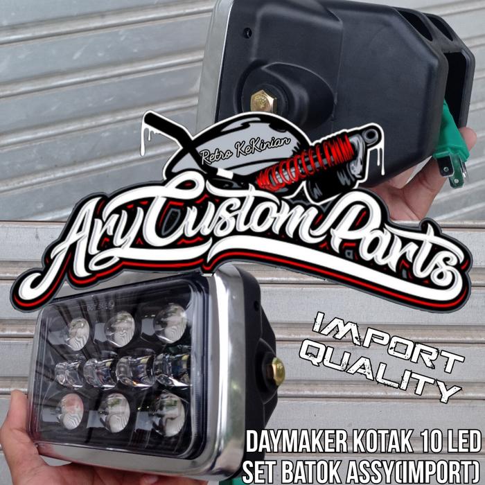 Jual Lampu daymaker kotak dot sae cocok honda win gl pro/max gl 100/125 ...