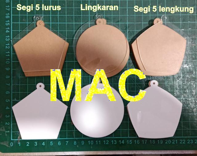 Medali Akrilik Segi 5 Lengkung tebal 2mm - Shop | Tokopedia