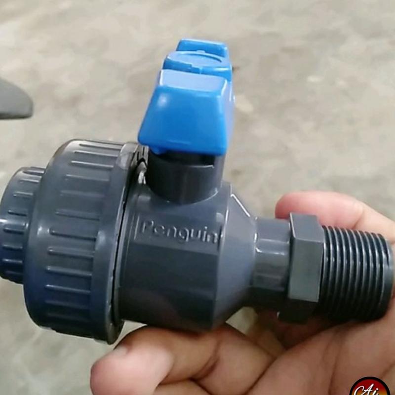 Stop Kran Torn Single Union Ball Valve Penguin 3/4 Inch - Shop | Tokopedia