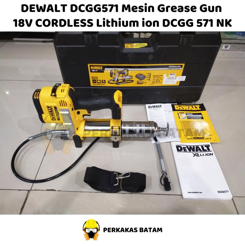 DEWALT DCGG571 Mesin Grease Gun 18V CORDLESS DCGG571NK DCGG 571 - Shop ...