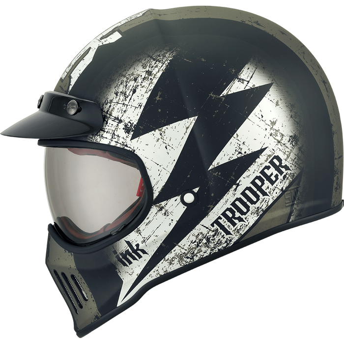 Promo HELM INK TROOPER THUNDER - MATT BLACK/GUNMETAL - L Cicil 0% 3x ...