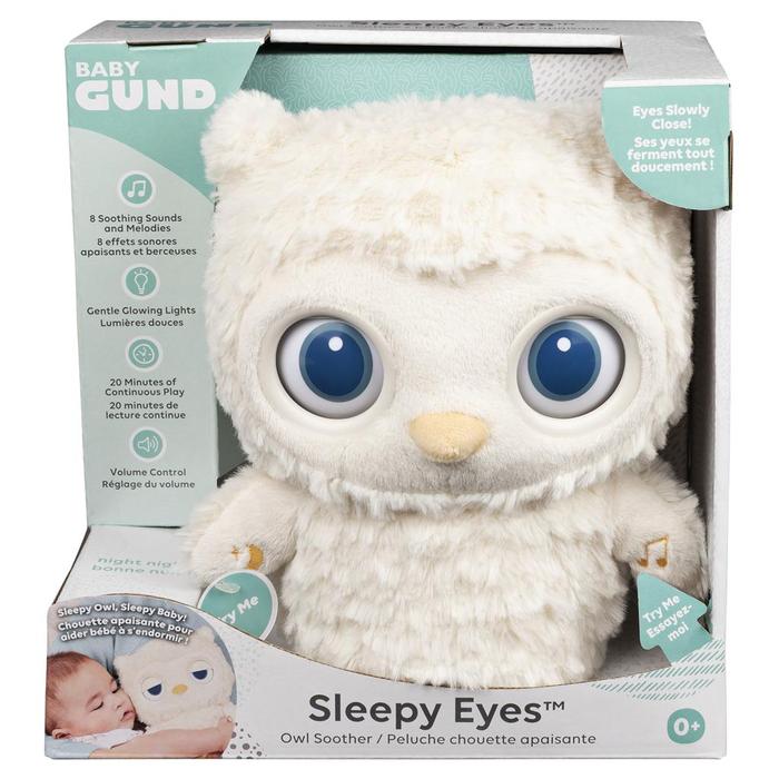 Promo GUND - ORIGINAL Sleepy Eyes Owl Bedtime Soother - Kota Tangerang ...