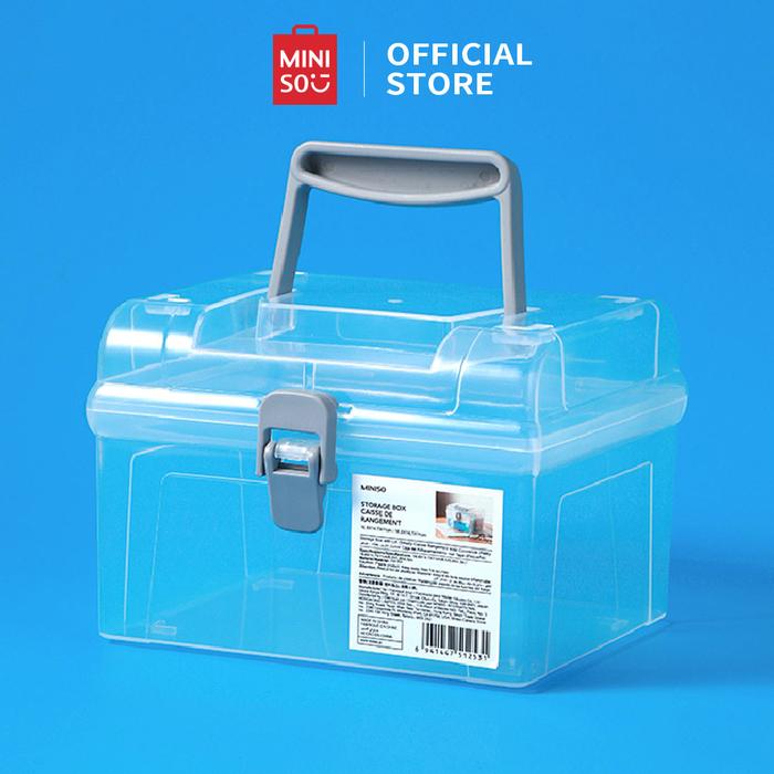 Promo MINISO Kotak Penyimpanan Dengan Tutup Kotak Penyimpanan Kapasitas ...