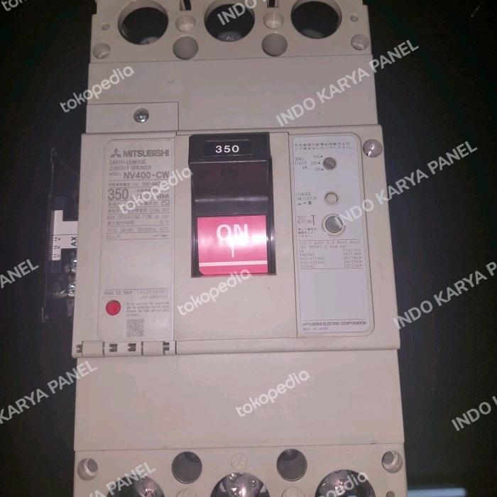 Jual ELCB NV400-CW 350a 3p 100-500MA mitshubisi - Jakarta Pusat - INDO ...