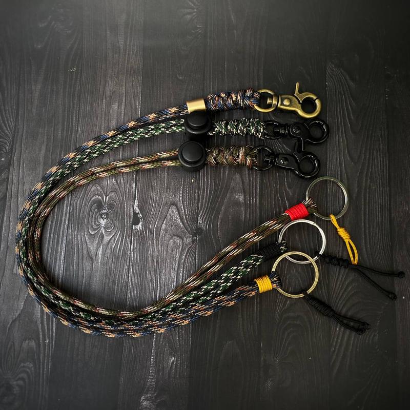 Tali Dompet Pria Paracord Kaita Besi Panjang Plus Stopper - Shop ...