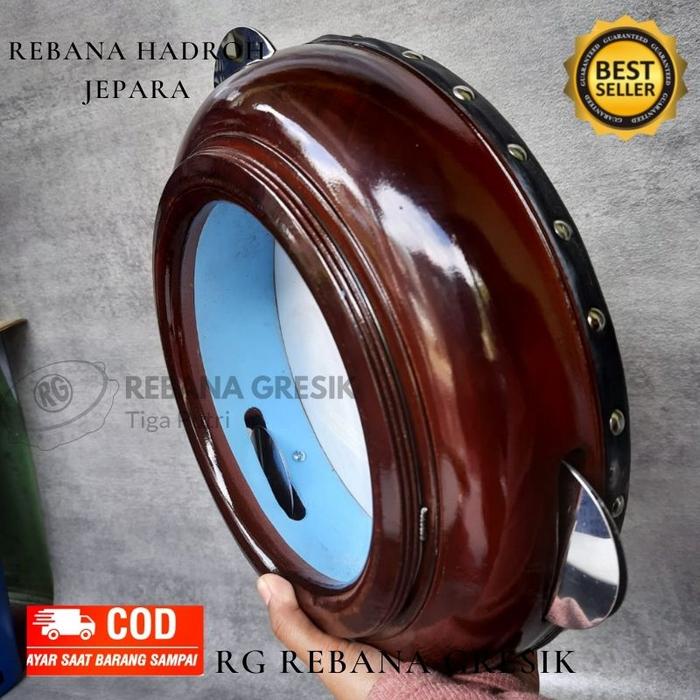 Promo REBANA HADROH KAYU MANGGA ukuran 30 model Jepara - 30 cm - Kab ...