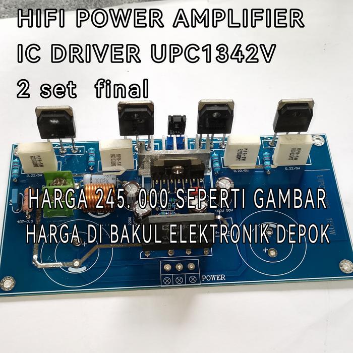 Jual HIFI amplifier UPC1342V 2set final - PILIH KIT - Kota Depok - e ...