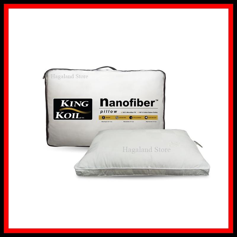 BANTAL KEPALA KING KOIL NANOFIBER ORIGINAL / NANO FIBER PILLOW - Shop ...