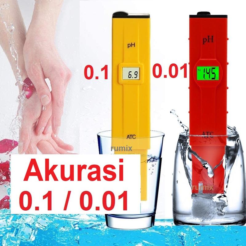 PH Meter PH Digital Tester PH Ukur Alat Pengukur Keasaman Cairan - Shop ...
