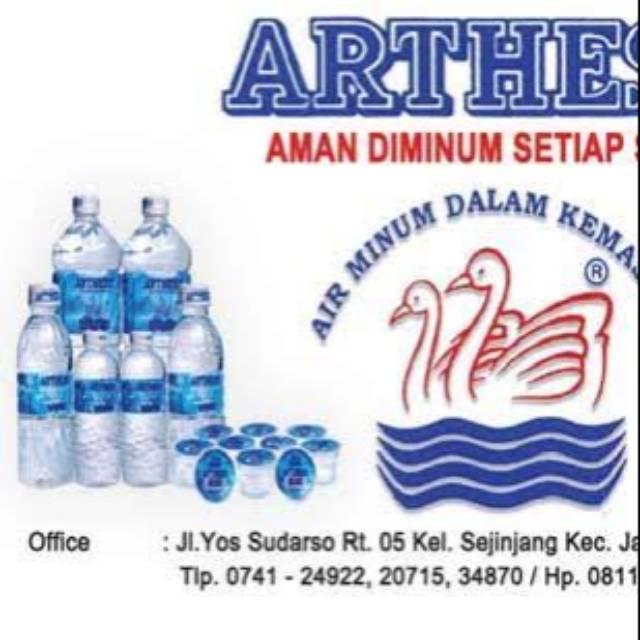 Jual AIR MINERAL ARTHESS BOTOL SATUAN - 600 ML - Kota Jambi - JUN SHOP ...