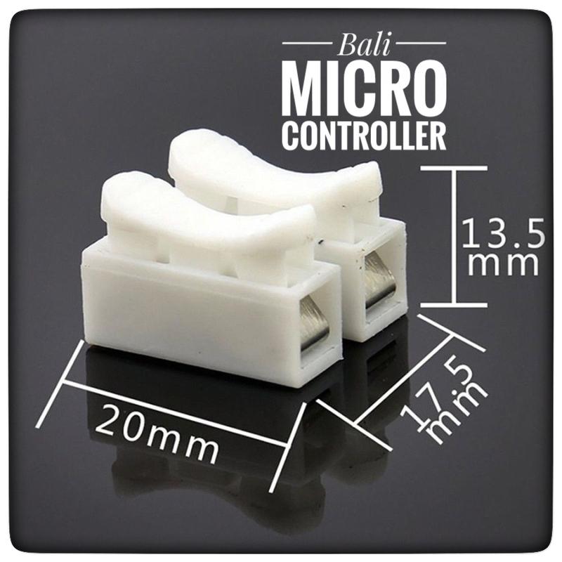 CH2 Quick Connector 2 Wire Spring Terminal Sambungan Kabel Listrik 2P ...