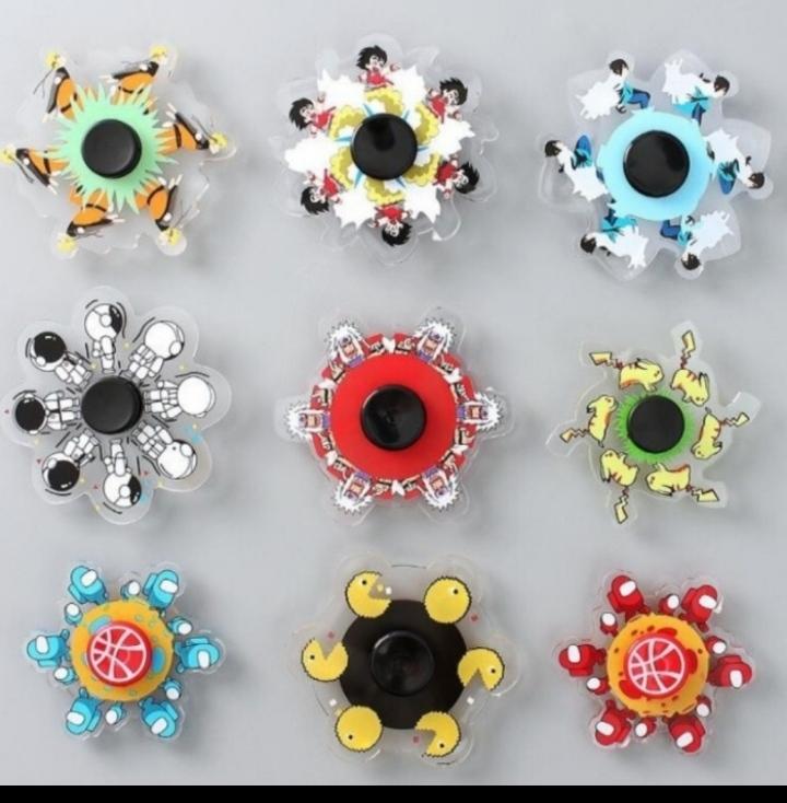 Promo Spiner 3D Karakter Gerak Animasi Unik - Shop | Tokopedia