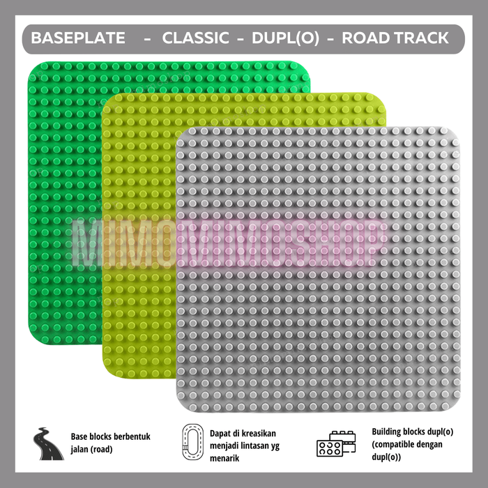 Jual BASEPLATE BUILDING BLOCKS CLASSIC DUPLO/ALAS PAPAN TATAKAN DASAR ...