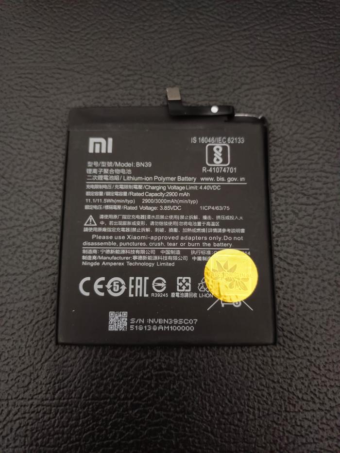 Jual Baterai Xiaomi Mi Play BN39 Original Batre Battery - Jakarta Barat ...