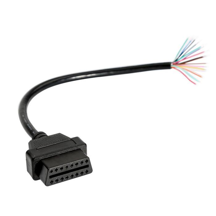 Jual OBD2 16pin Female Connector To Extension OBD 2 Opening OBD Cable ...
