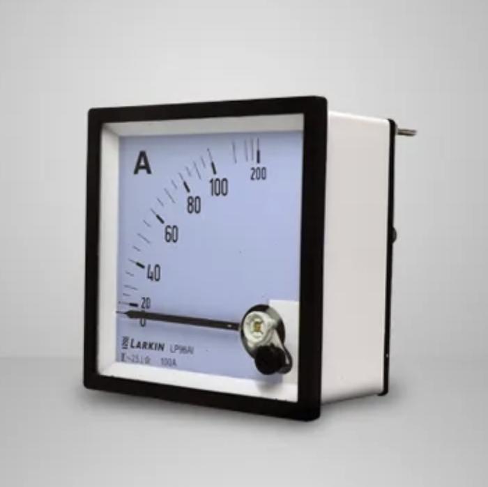 Jual AMPER AMPERE METER AMMETER ANALOG 96x96 LARKIN LP-96AI - 1200A ...
