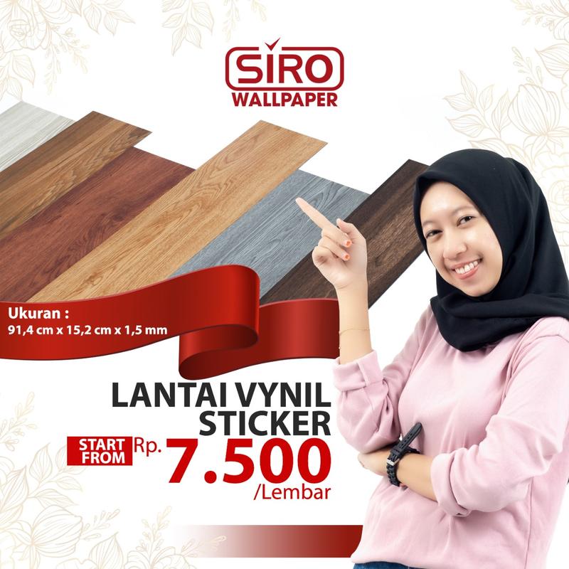 LANTAI VYNIL STICKER LANTAI KAYU VYNIL FLOORTERMURAH SUDAH ADA - Shop ...