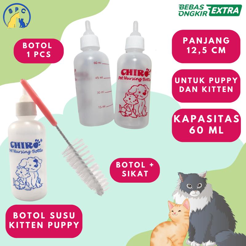 Botol Dot Susu Kucing Anjing Puppy Kitten Anak Kucing Anjing - Shop ...