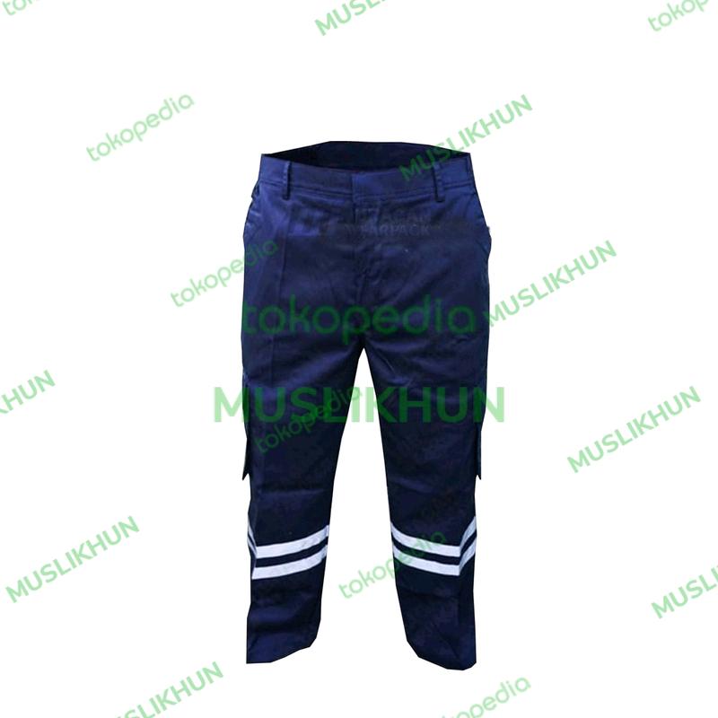 CELANA KERJA PROYEK BENGKEL SCOTLIGHT GARIS DONGKER /NAVY WEAREPACK ...