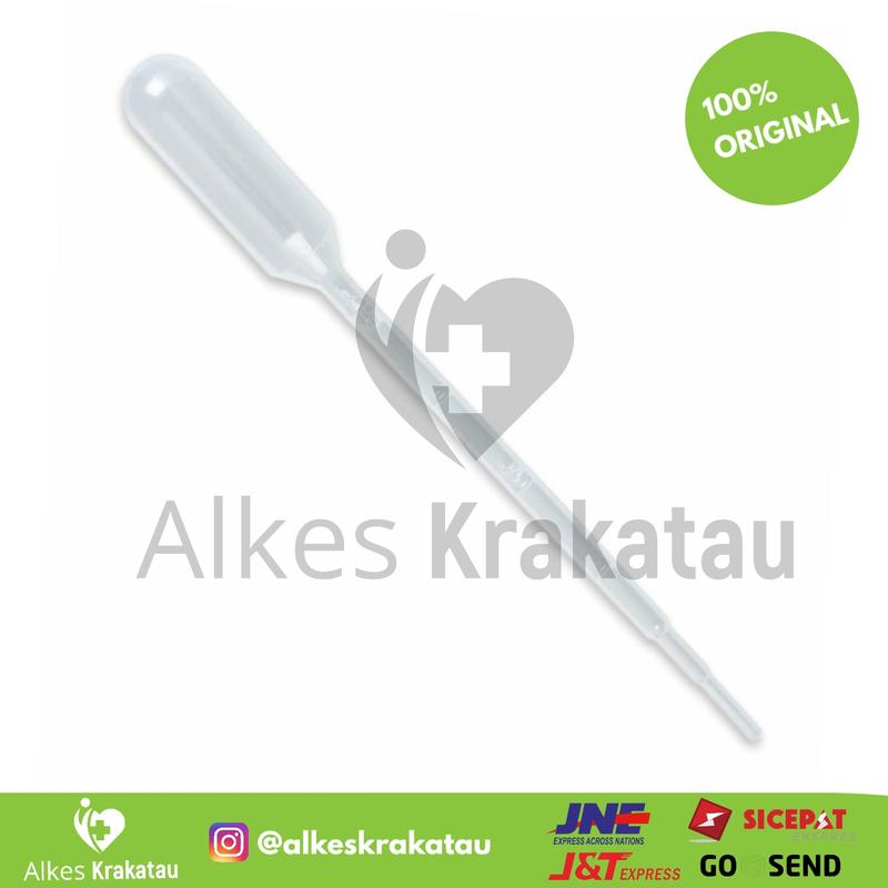 Pipet Tetes Plastik 3ml / Pipet Pakan Ikan / Obat Anjing Kucing 3 ml ...