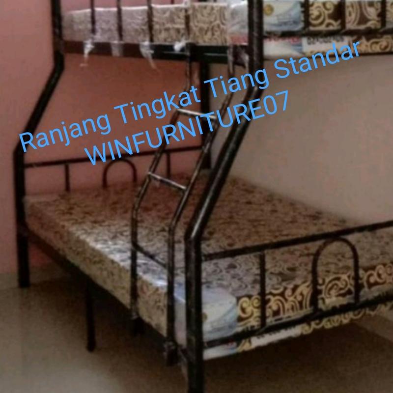 Ranjang Tingkat Besi Slop 90/120 plus Kasur Lotus - Shop | Tokopedia