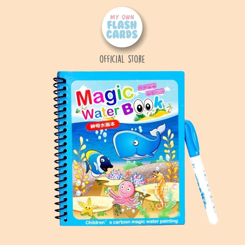 Magic Drawing Coloring Book - Mainan Edukasi - Mewarnai - Shop | Tokopedia