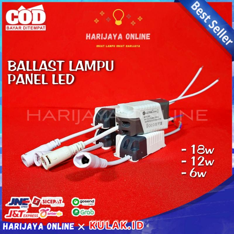 TRAVO DRIVER BALLAST PANEL LED LAMPU DOWNLIGHT 6 12W 18W TRAFO ADAPTOR ...