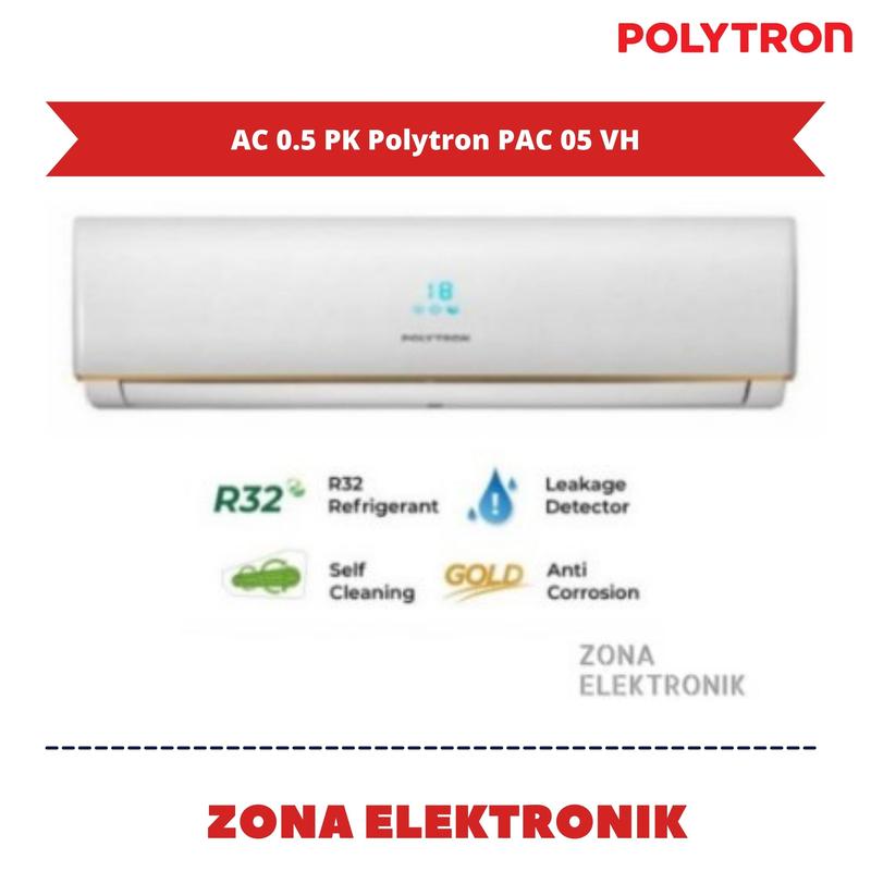 POLYTRON AC 0.5 PK PAC 05VH / AC 1/2 PK PAC 05VH - Shop | Tokopedia