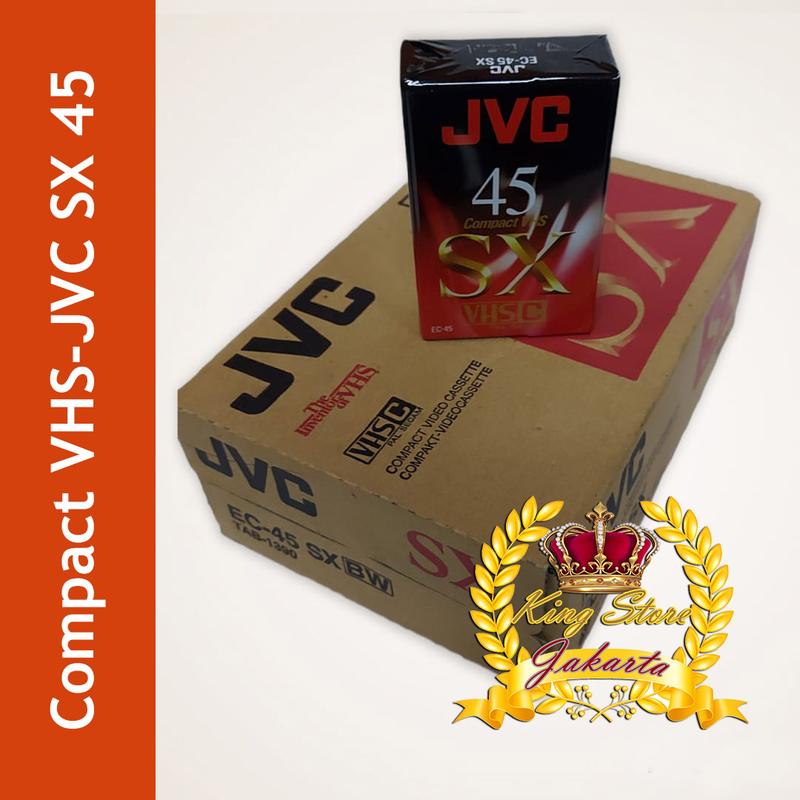 Kaset Handycam VHSC Original JVC 45 SX 45 model EC 45 SX dan - Shop ...