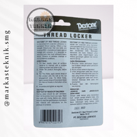Jual DEXTONE Red Thread Locker 271 - Lem Baut Permanent Locking 10ml ...
