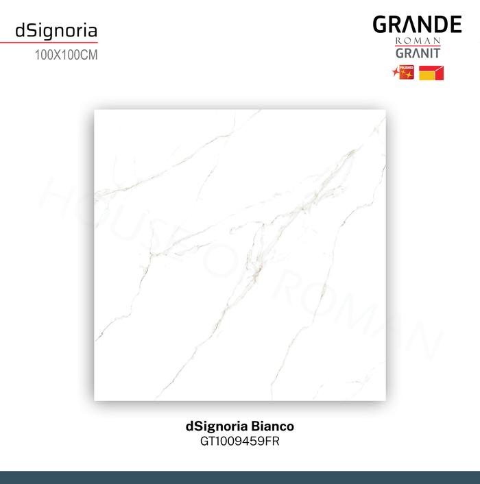 Jual ROMANGRANIT GRANDE dSignoria Bianco 100X100 GT1009459FR GRANIT ...