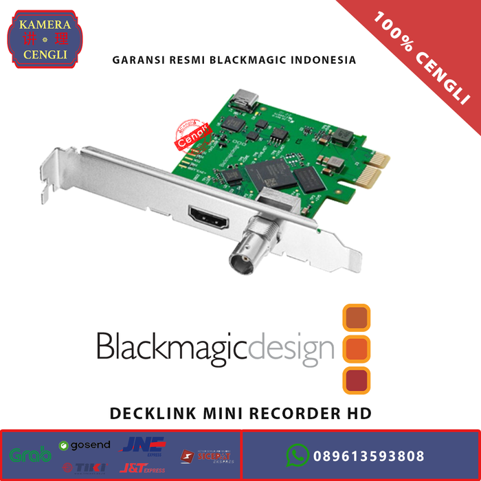 Jual Blackmagic Design DeckLink Mini Recorder HD - ORIGINAL GARANSI ...