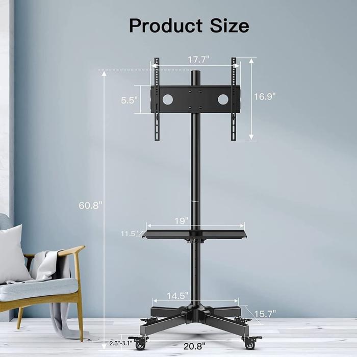 Jual BREKET BRAKET TV LED LCD PLASMA 32 SAMPAI 65'' TV STANDING BERDIRI ...